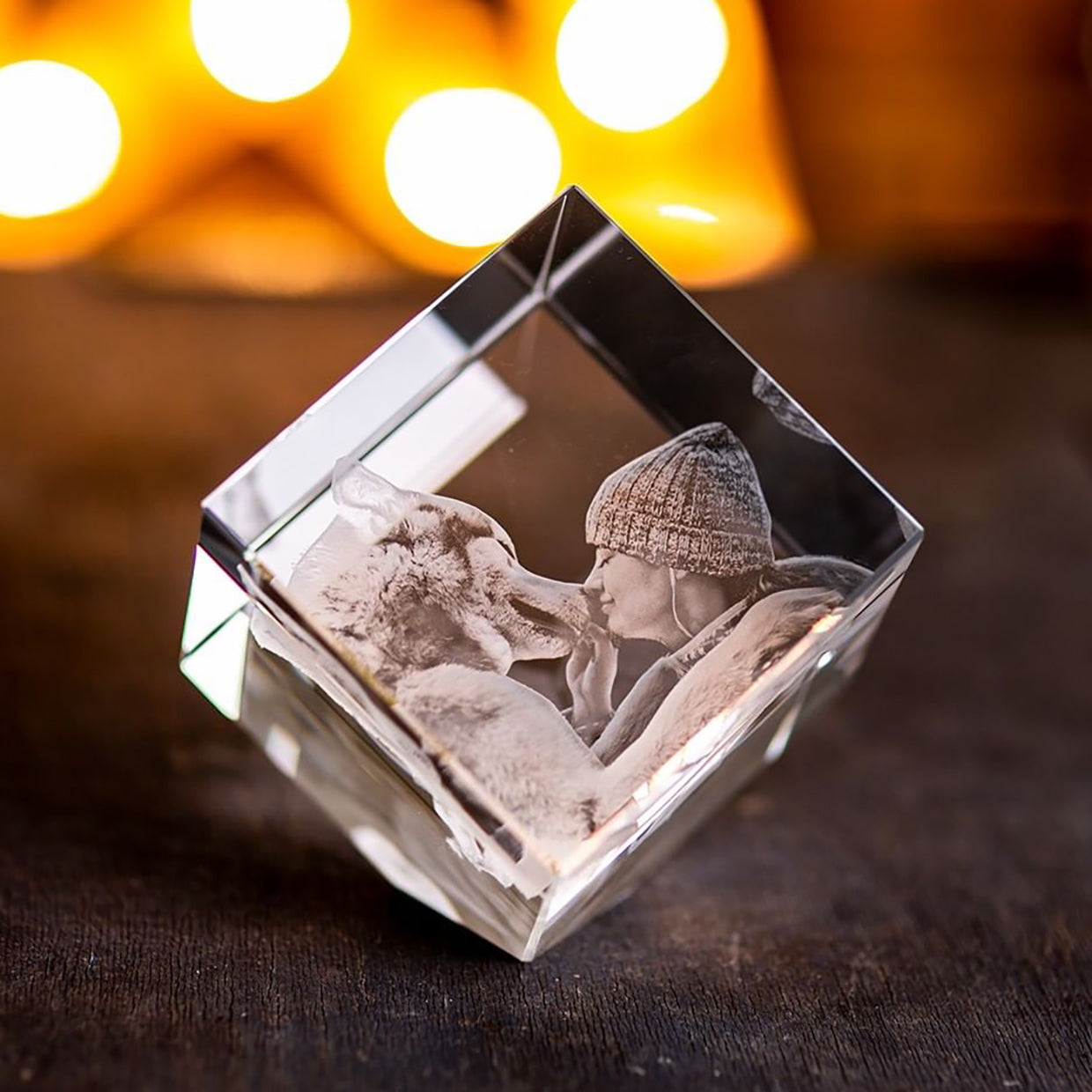 Personalized 3D Crystal Photo Diamond | Laser Etched Picture Gift – 3D ...