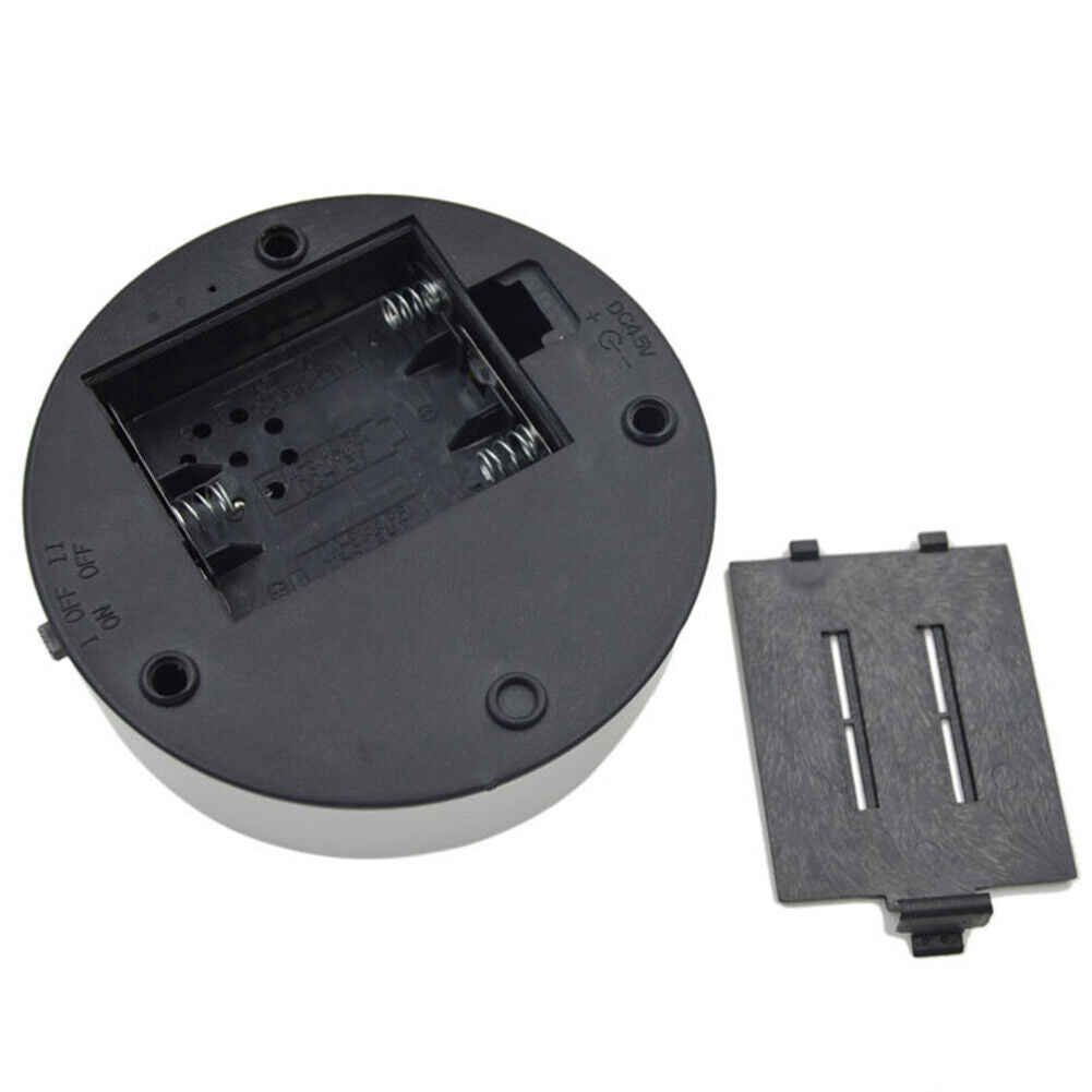 Round LED Light Base with Optional Rotation – 3D Crystal Gift